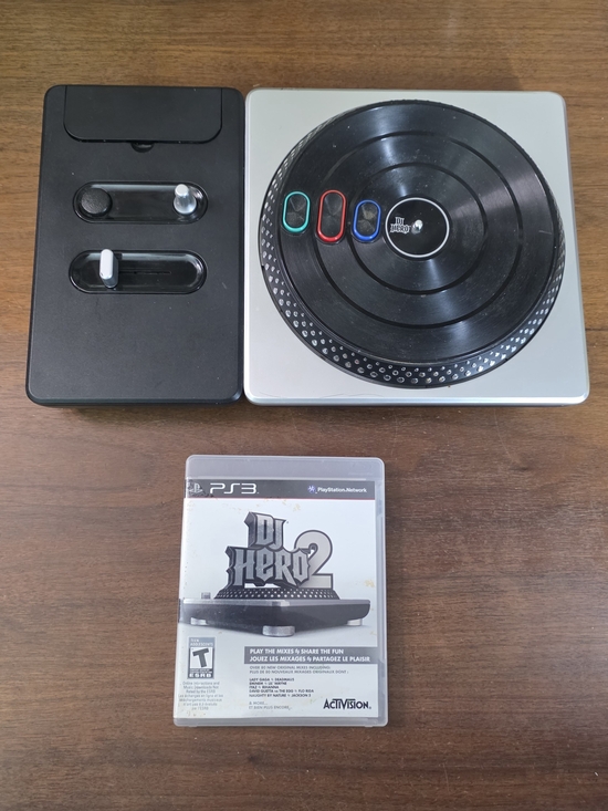 Ps3 | Video Games & Consoles | Sony Ps3 Dj Hero Turntable Controller ...